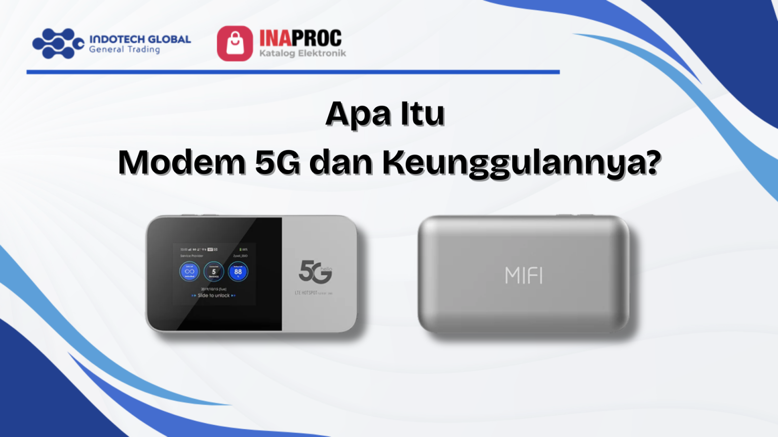 7 Rekomendasi Modem 5G Portable wajib beli